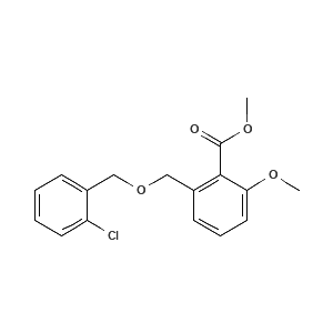 2-(2-Chloro-benzyloxymethyl)-6-methoxy-benzoic acid methyl ester ...