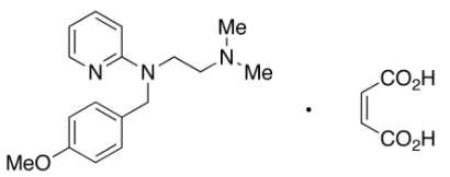Mepyramine maleate | 59-33-6 | A Chemtek