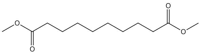 Dimethyl sebacate Solution in Hexane, 1000μg/mL | 106-79-6 | A Chemtek