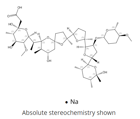 Semduramicin sodium Solution in Acetonitrile, 10μg/mL | 119068-77-8 | A ...