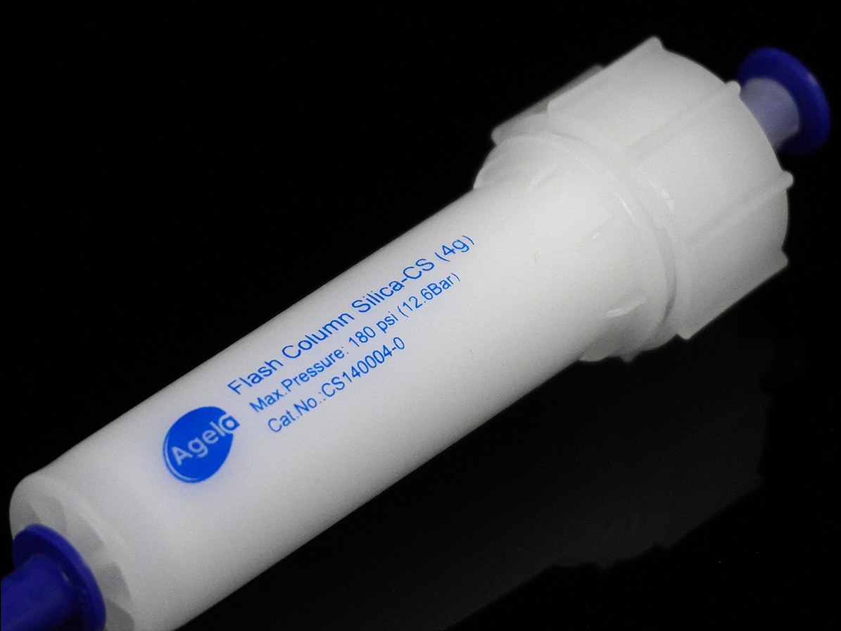 Flash Silica Column, Irregular Silica, 40-60μm, 60Å, 4g (20/Pk) — A Chemtek