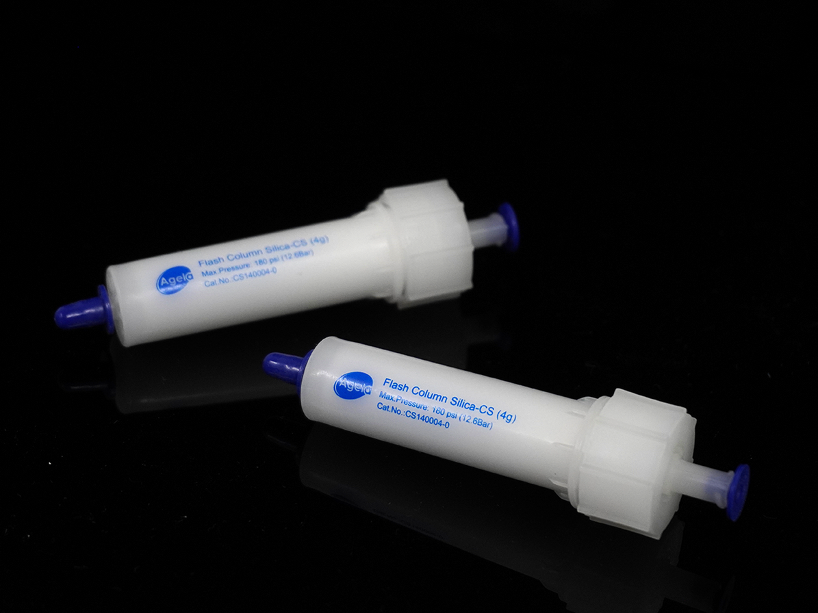 Flash Silica Column, Irregular Silica, 40-60μm, 60Å, 4g (20/Pk) — A Chemtek