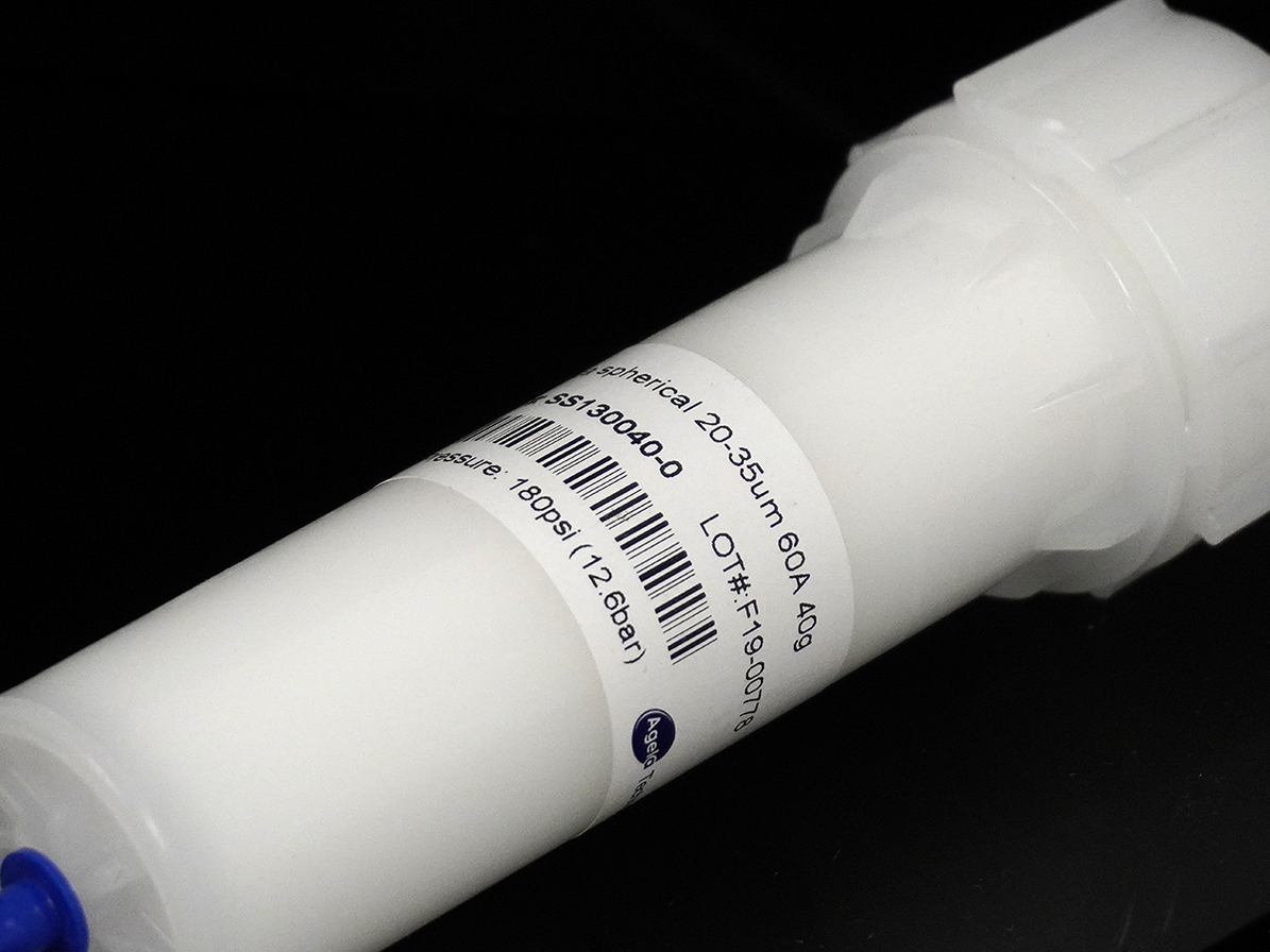 Flash Silica (Spherical) Column, Spherical Silica, 20-35μm, 60Å, 40g ...